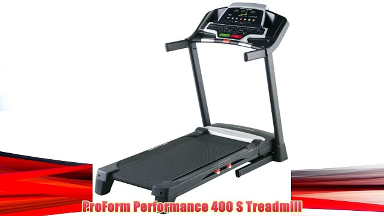 ProForm Performance 400 S Treadmill - video Dailymotion