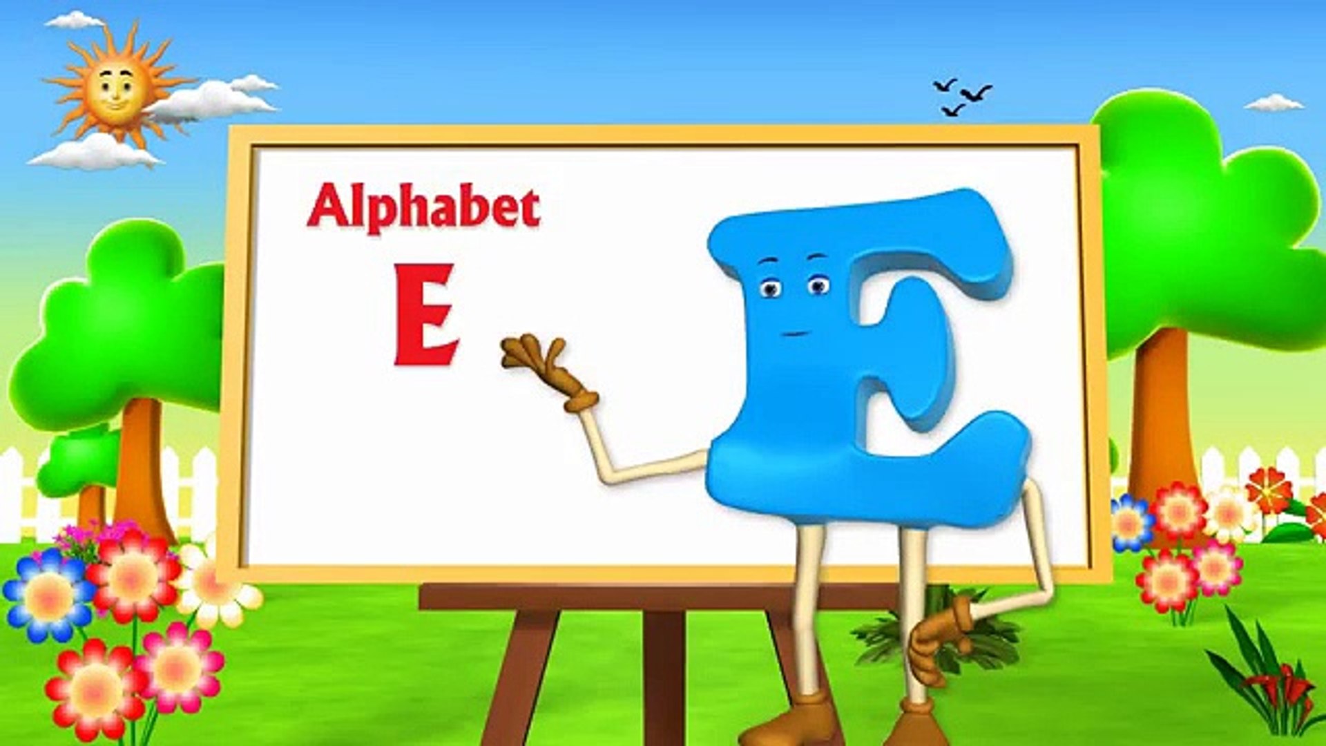 Animated Alphabet E