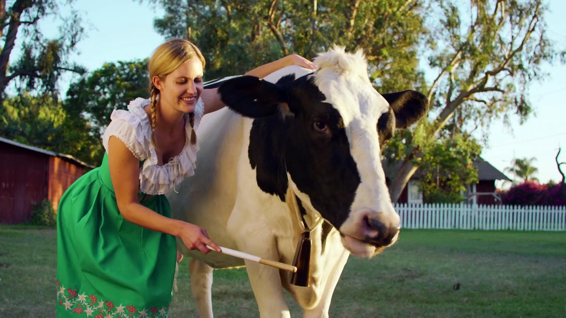 Eight Maids A Milking