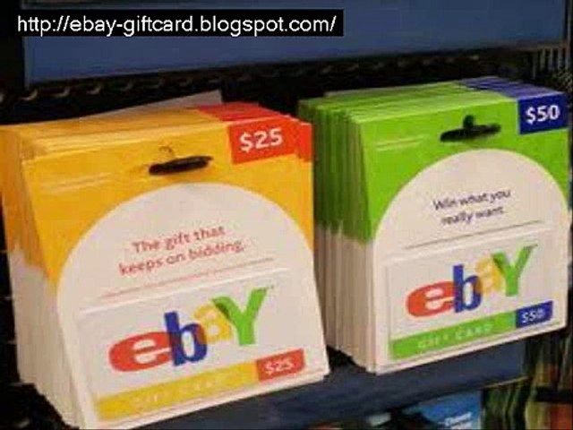 Ebay Gift Card Code Generator videos - Dailymotion