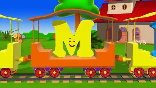 Learn Alphabet Train Song - 3D Animation Alphabet ABC Train song for ...