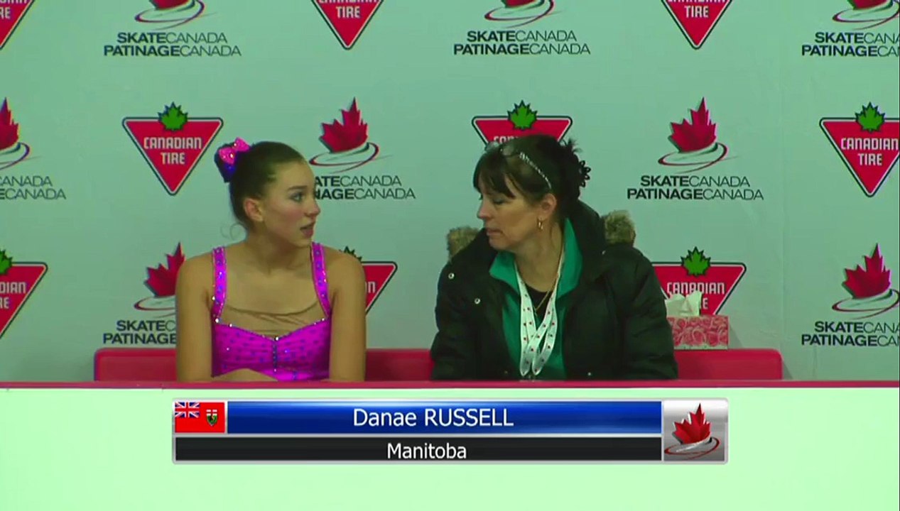 Audrey Bernier - Pre-Novice Women Short Program (REPLAY) - video ...