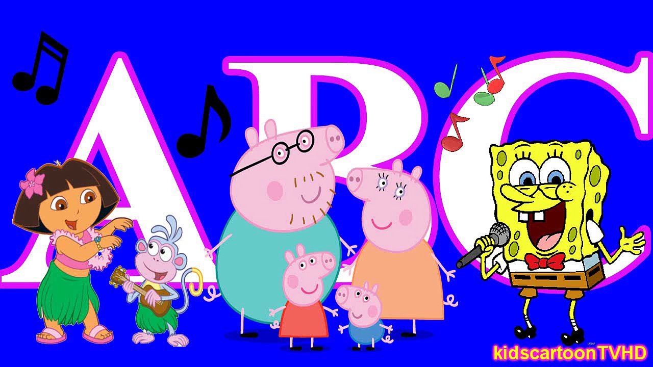 ABC Song and Nursery Rhymes - ABCD Alphabet Song Frozen Dora The ...