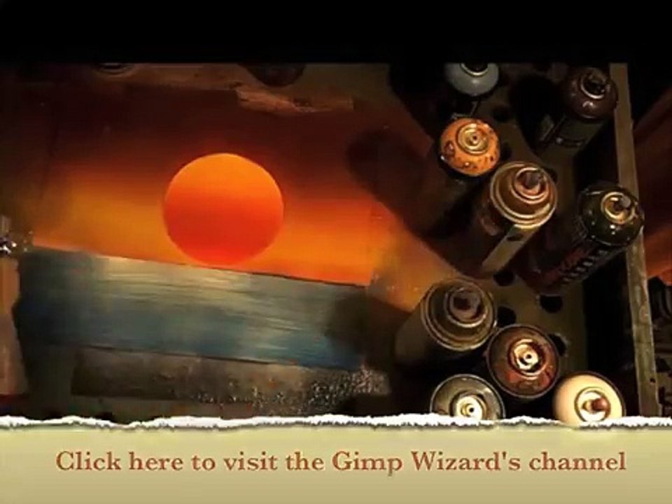 Spray paint art secrets gimp wizard sunset - video Dailymotion