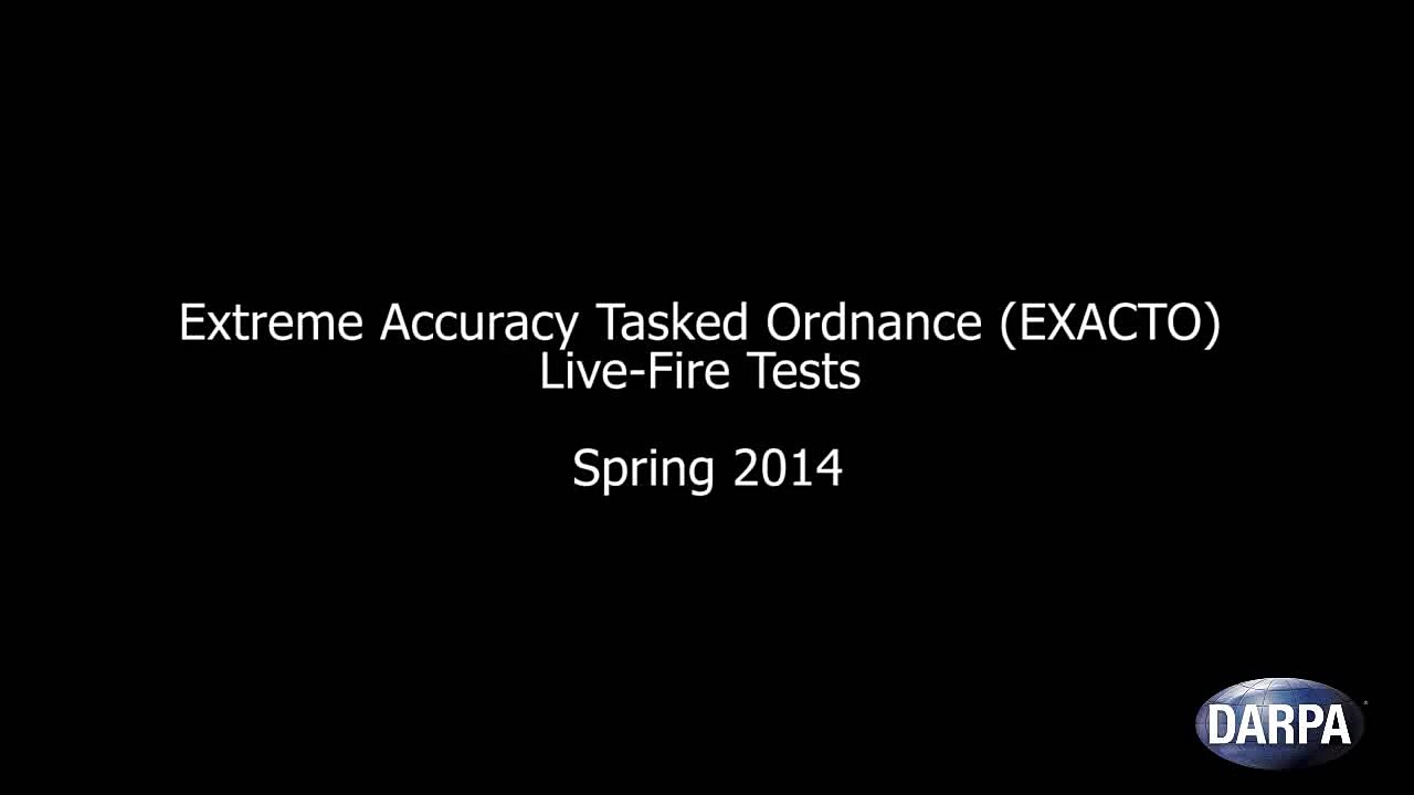 EXACTO Demonstrates First-Ever Guided .50-Caliber Bullets - Video ...