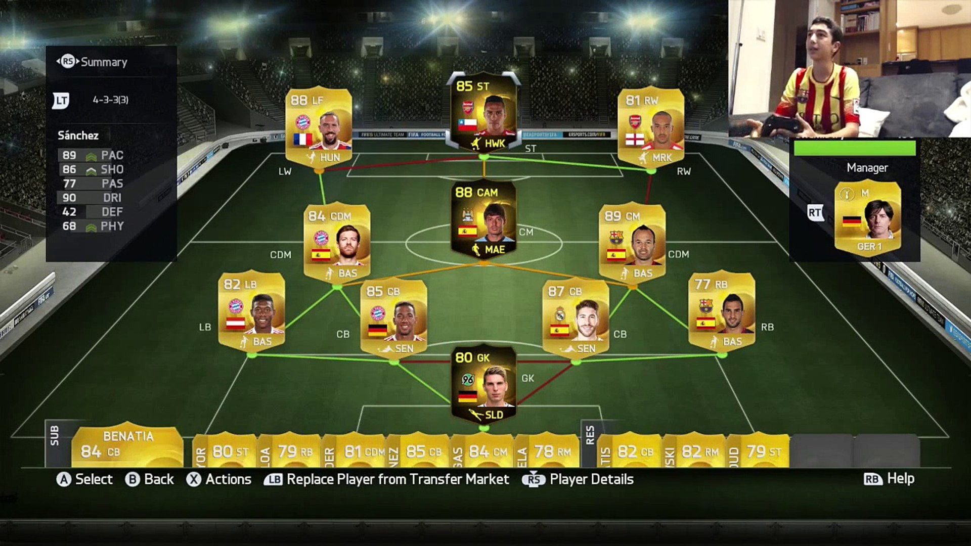 Best Fifa 15 Team