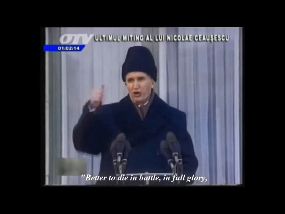 21 Decembrie 1989 - Ultimul discurs al lui Nicolae Ceausescu - video ...