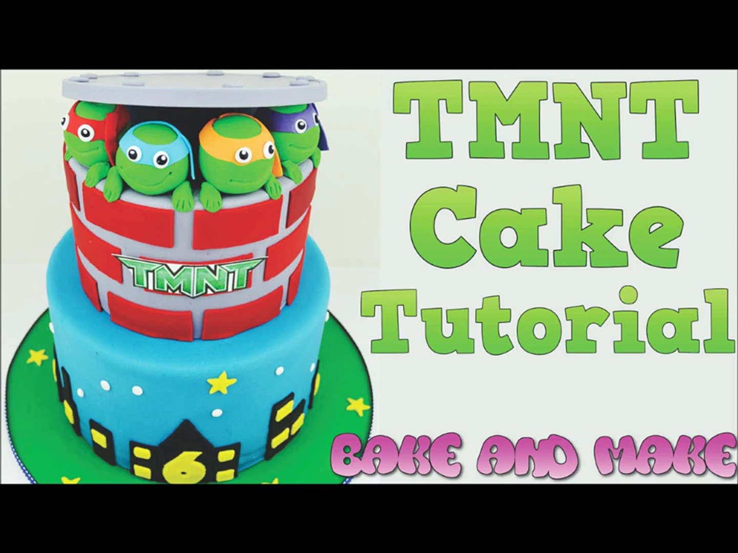 Tmnt Fondant Tutorial