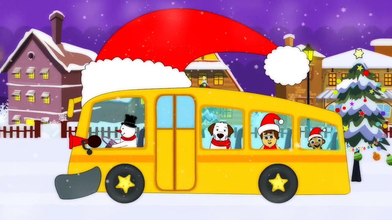 Wheels On The Bus - Christmas Special - Jingle Bells - Nursery Rhymes ...