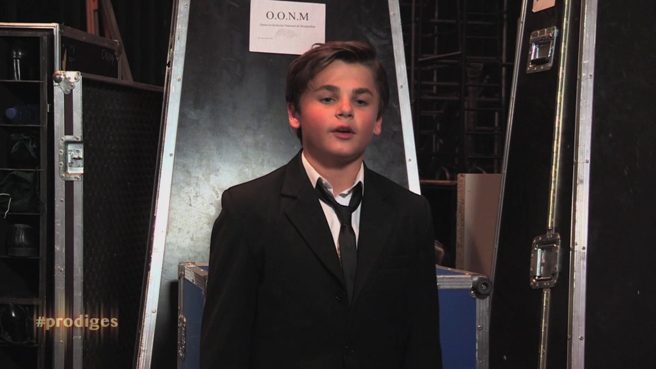 Réaction à chaud de Jules, finaliste chant - Prodiges - Vidéo Dailymotion