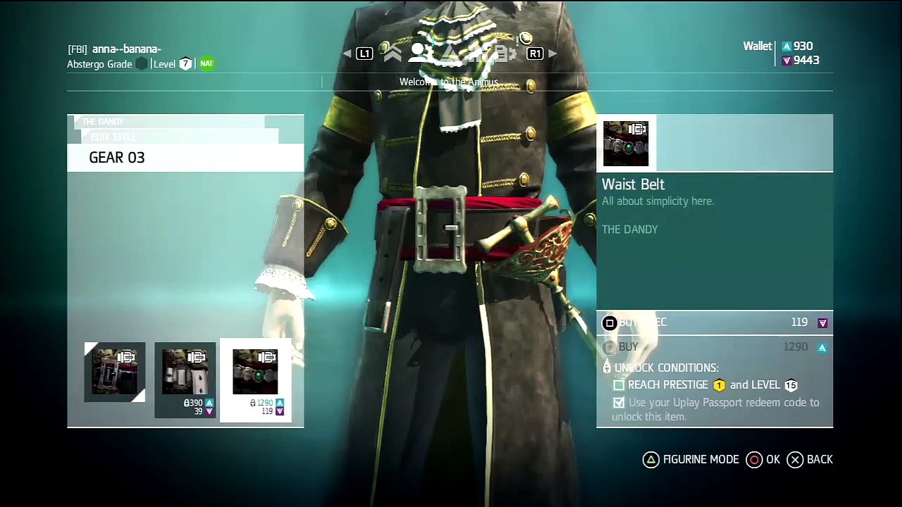 AC4 Multiplayer Dandy Champion Pack The Comedian AC4 characters ...