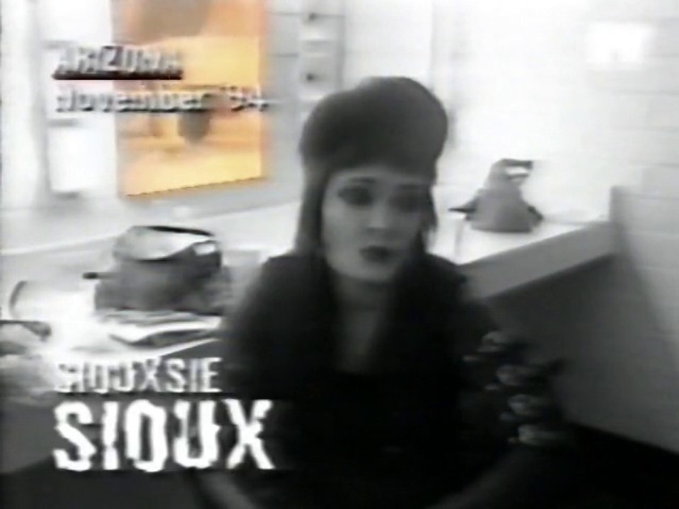 SIOUXSIE & THE BANSHEES – "O BABY" i/v on location & 'Manhattan Mix ...