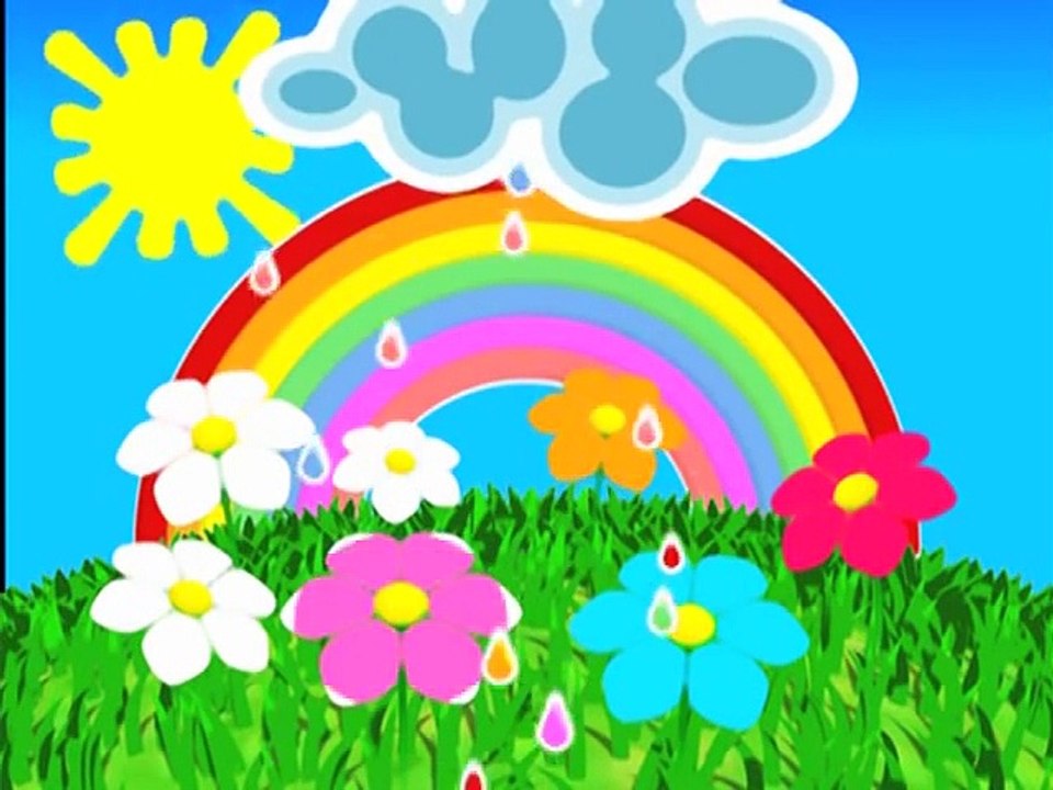 English Nursery Rhymes Children Songs - The Rainbow Song - Animation ...