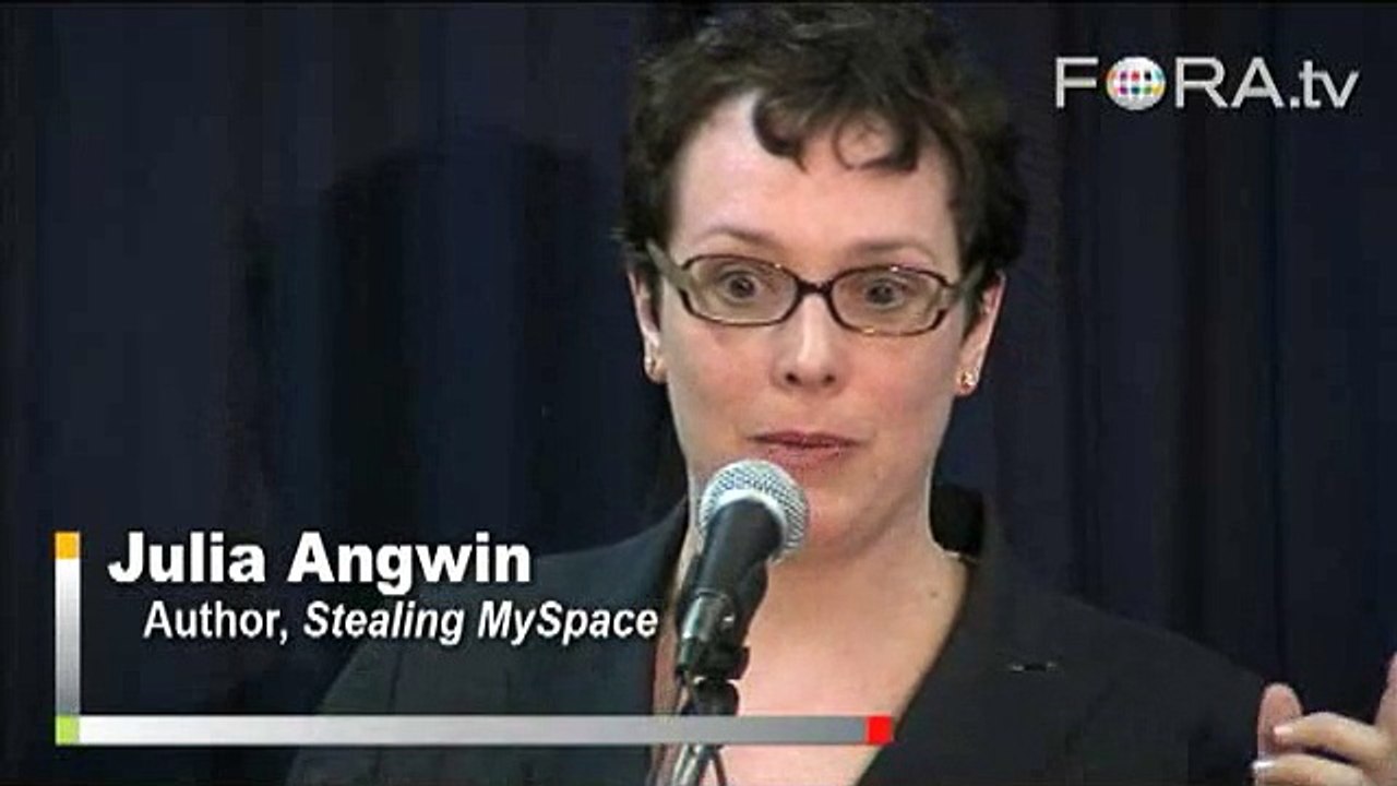 Julia Angwin on MySpace: Sex, Booze, & Social Networking - video ...