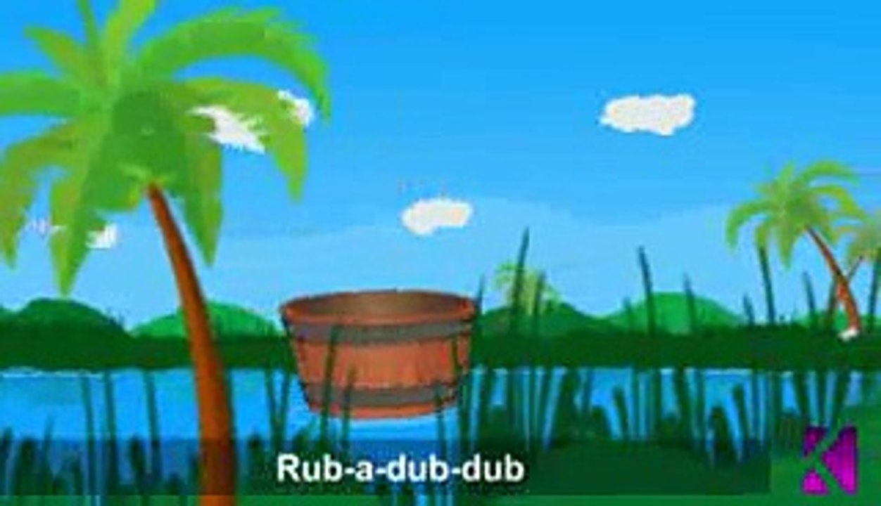 Rub A Dub Dub | Nursery Rhyme With Lyrics - video Dailymotion