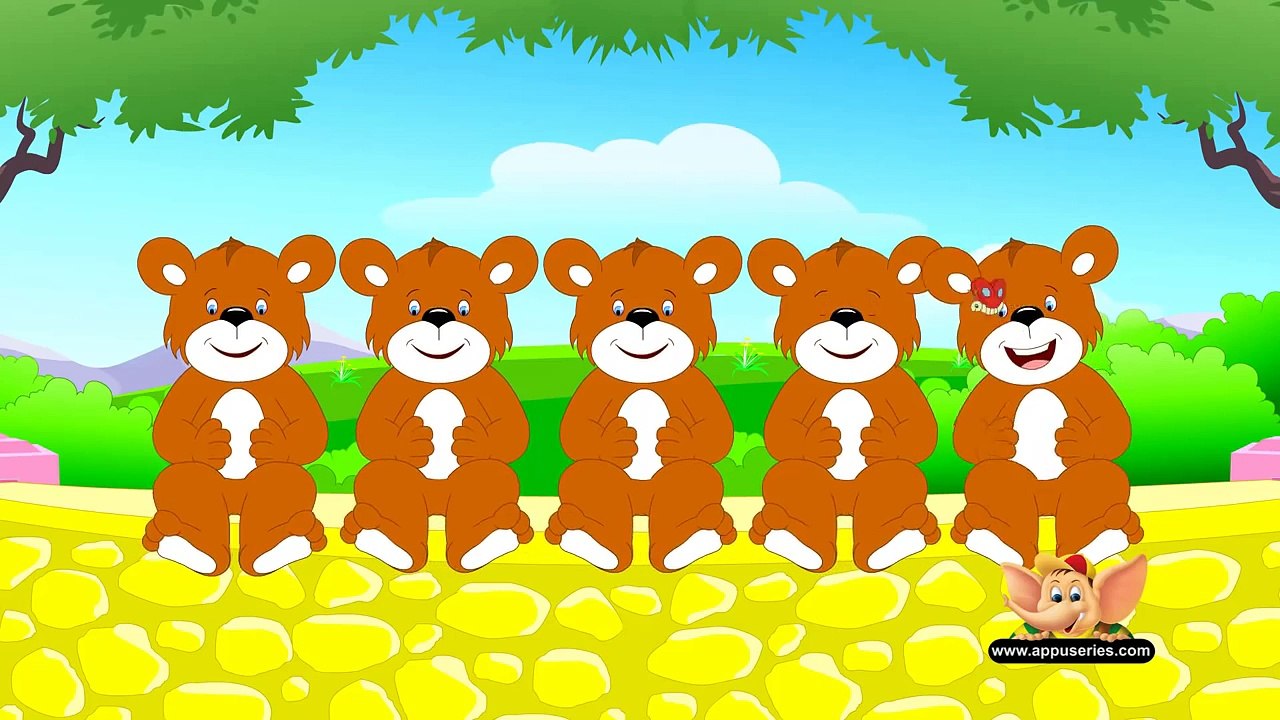 Five Brown Teddies Nursery Rhyme - video Dailymotion