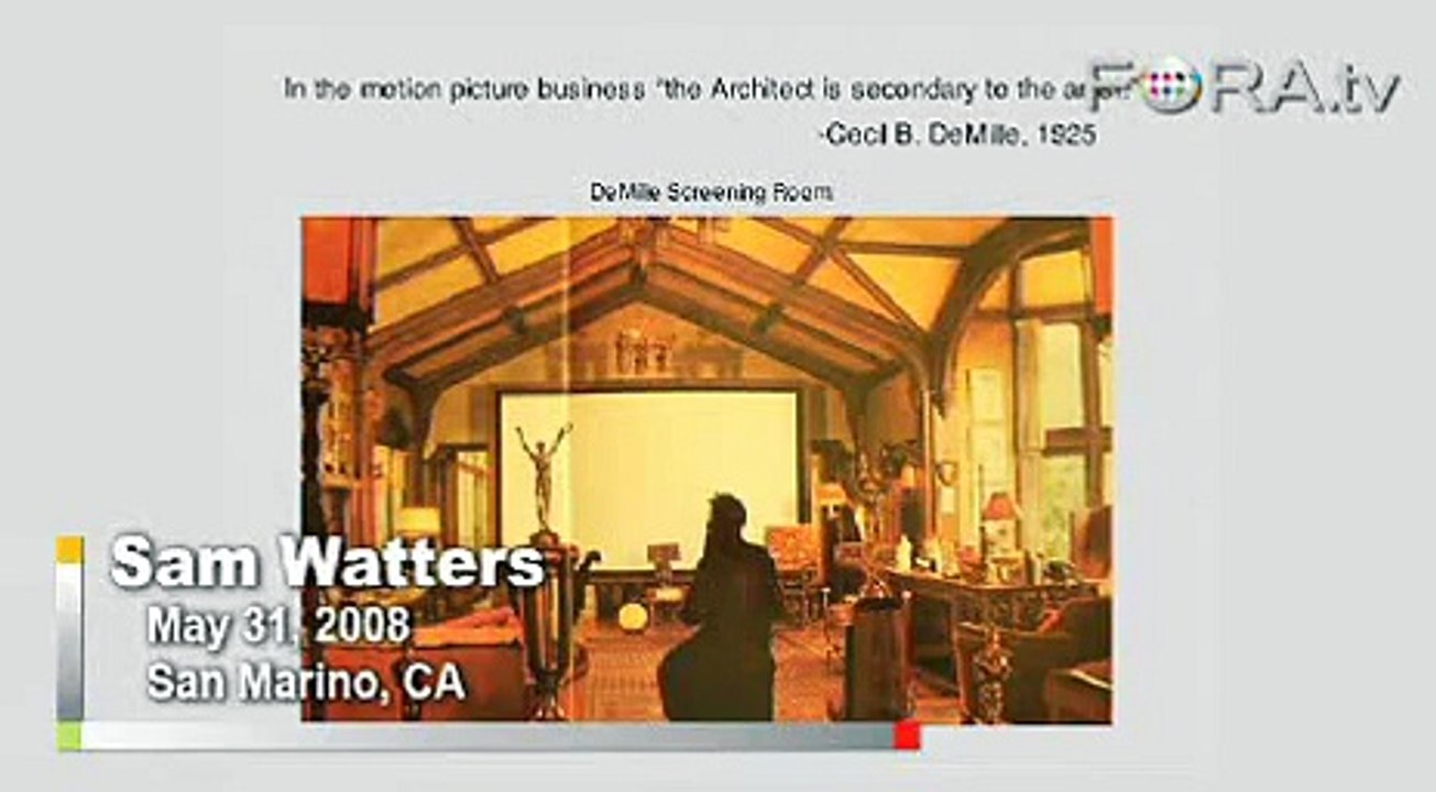 Sam Watters on the Myths of Hollywood Homes - video Dailymotion