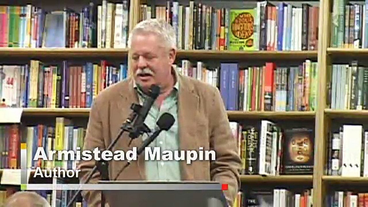 Armistead Maupin on Why We Read and Write - video Dailymotion