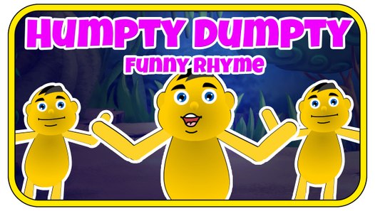 Humpty Dumpty Funny Rhyme song For kids | Nursery Rhymes For Kids ...