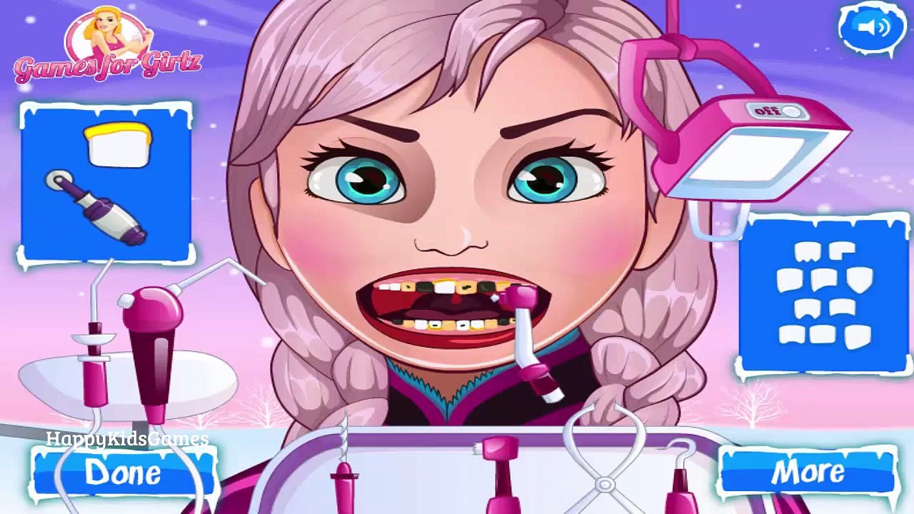 Disney Frozen Games - Frozen Princess Tooth Problems Game - Gameplay ...