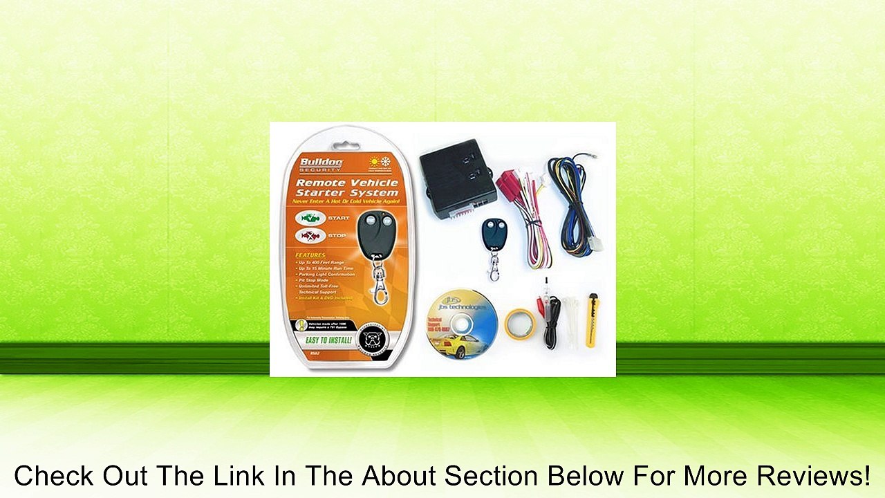 Bulldog RS82-I Do It Yourself Remote Starter Review - video Dailymotion