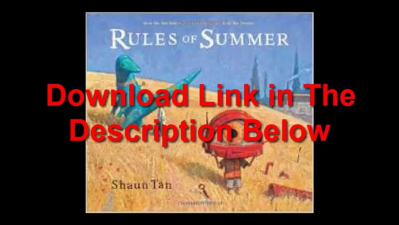 Rules of Summer by Shaun Tan Ebook (PDF) Free Download - video Dailymotion