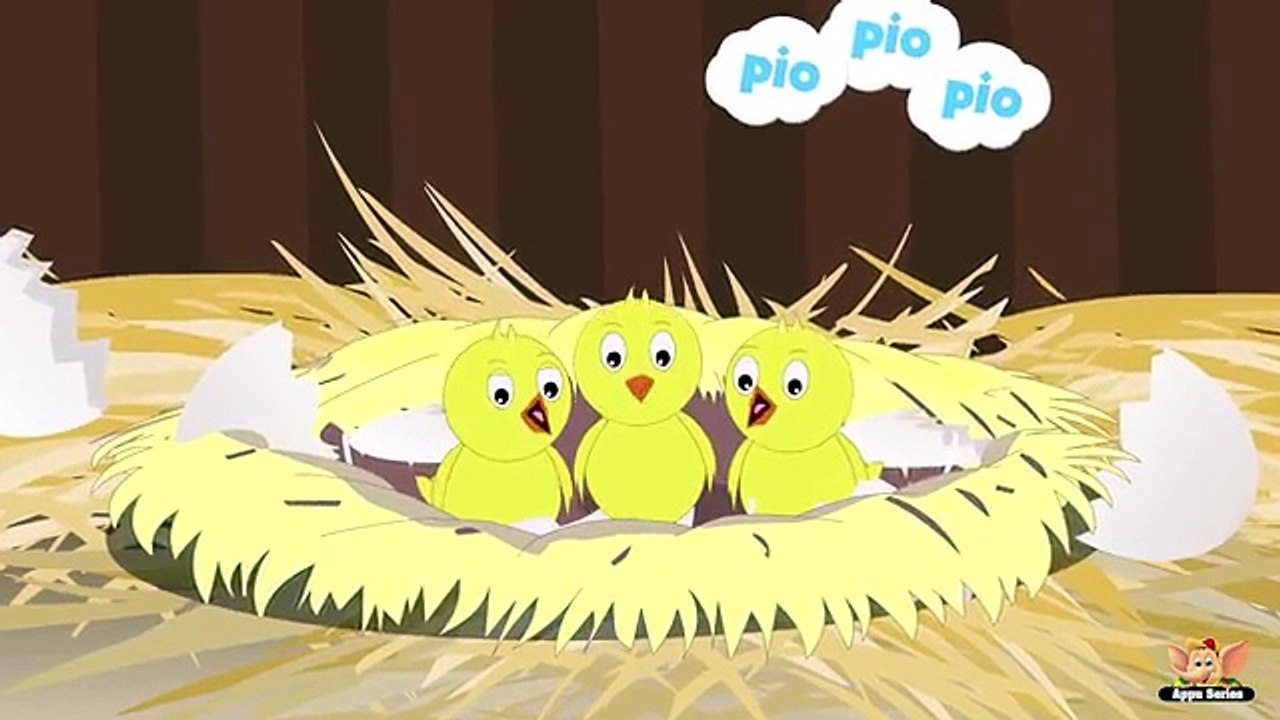 Los Pollitos - Spanish Nursery Rhyme.mp4 - video Dailymotion