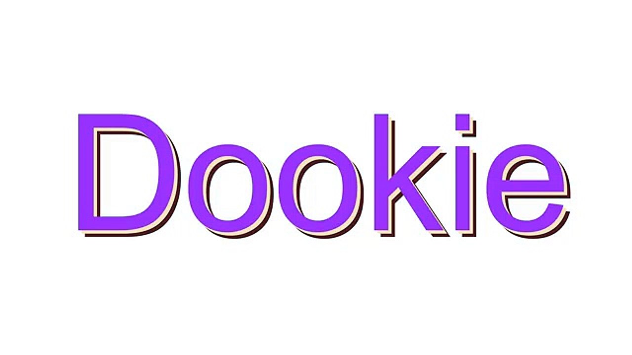 How to Pronounce Dookie - video Dailymotion