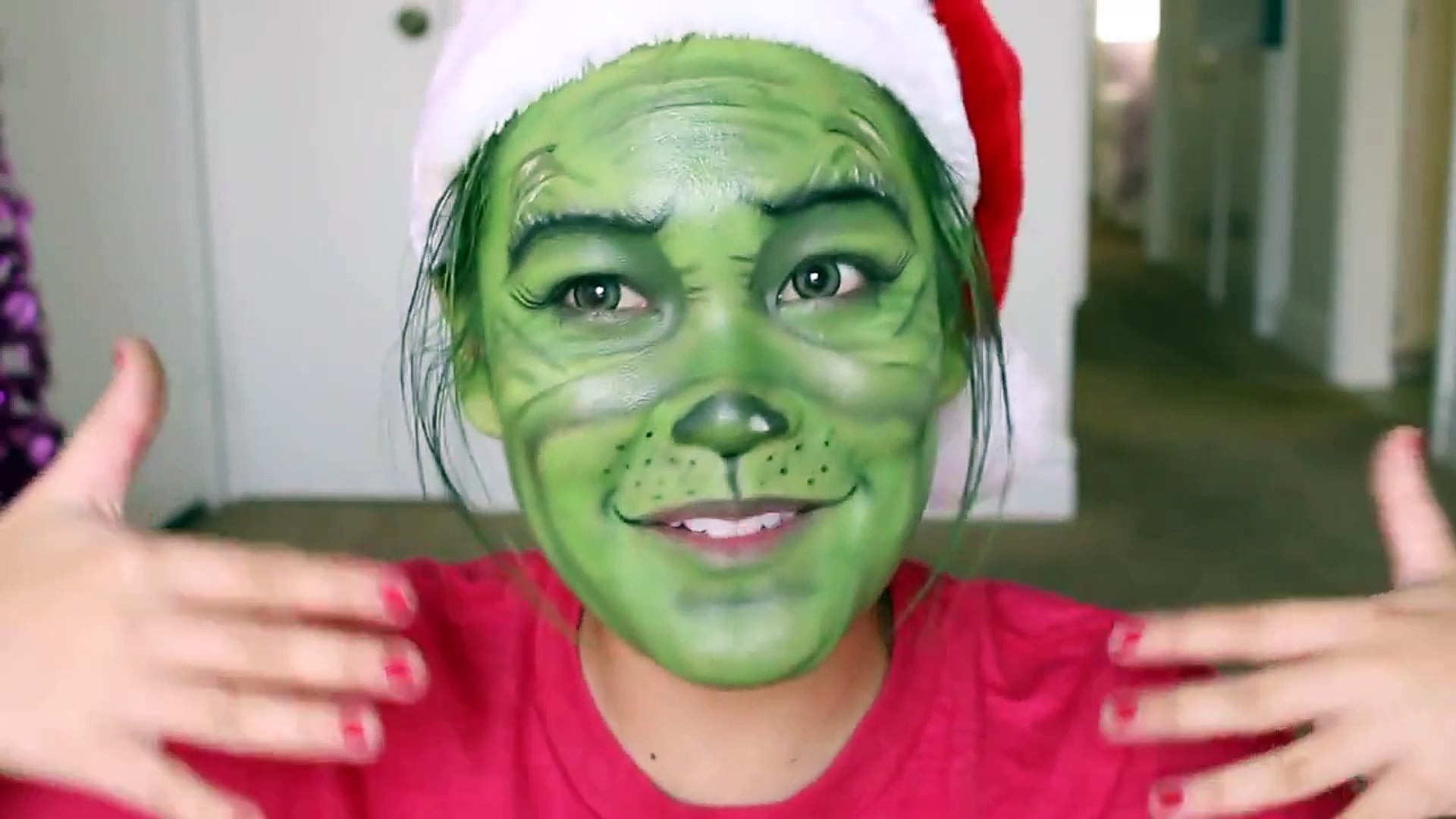 Grinch Makeup