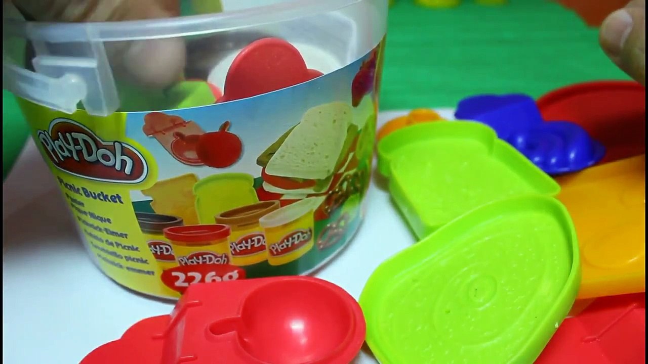 Play Doh Makeables Picnic Bucket Sandwich. - video Dailymotion