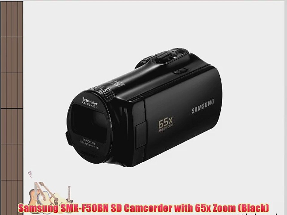 Samsung SMX-F50BN SD Camcorder with 65x Zoom (Black) - video Dailymotion