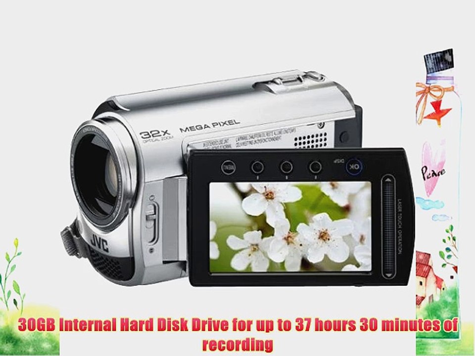 JVC Everio G series Camcorder 30GB HDD with 32x Optical/800x Digital ...