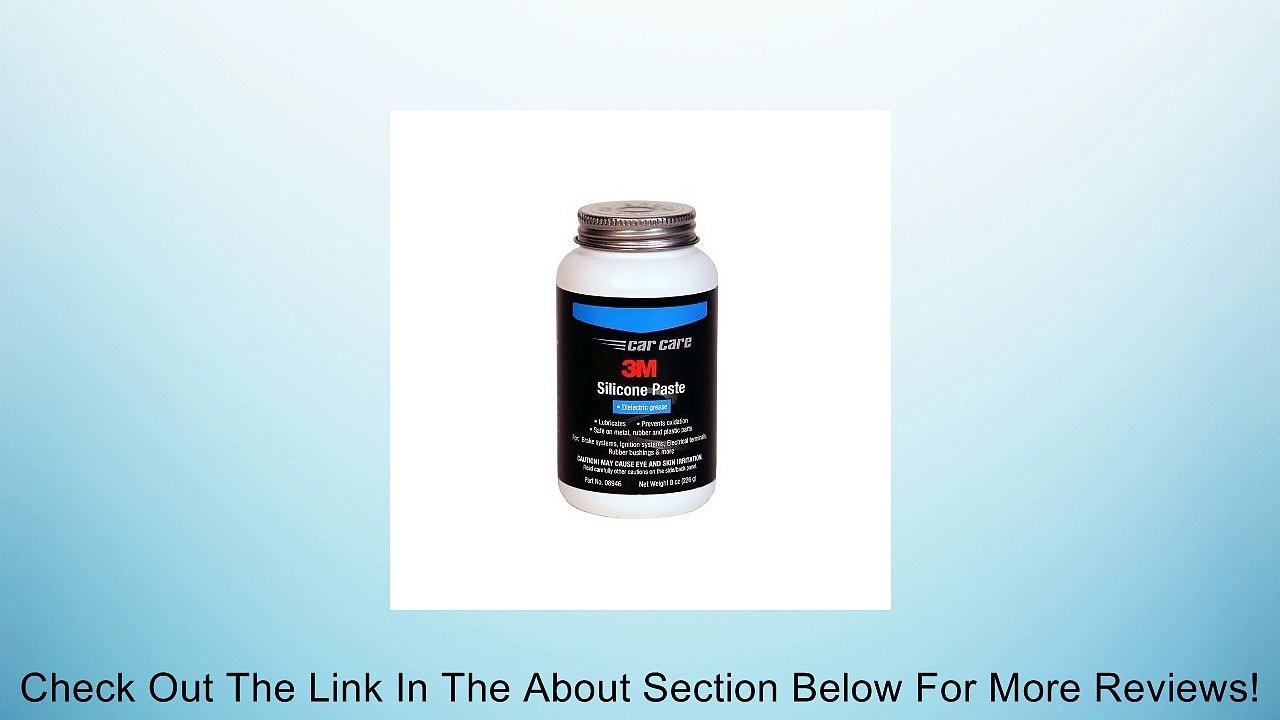 3M 08946 Clear Silicone Paste - 8 oz. Review - video Dailymotion