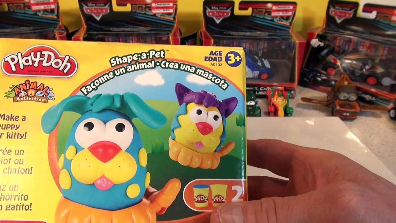 Play Doh Shape-A-Pet Kitty or Puppy Animal Activities from Play Doh ...