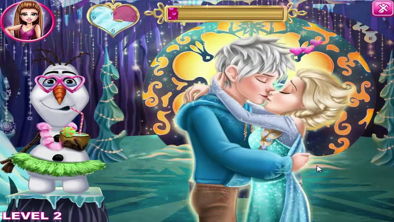 Đ Frozen Elsa Kissing Jack Frost Game_ Frozen Princess Games_ Game ...