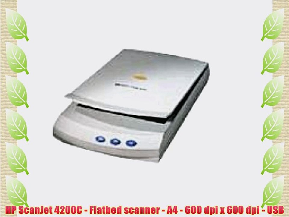 HP ScanJet 4200C - Flatbed scanner - A4 - 600 dpi x 600 dpi - USB ...