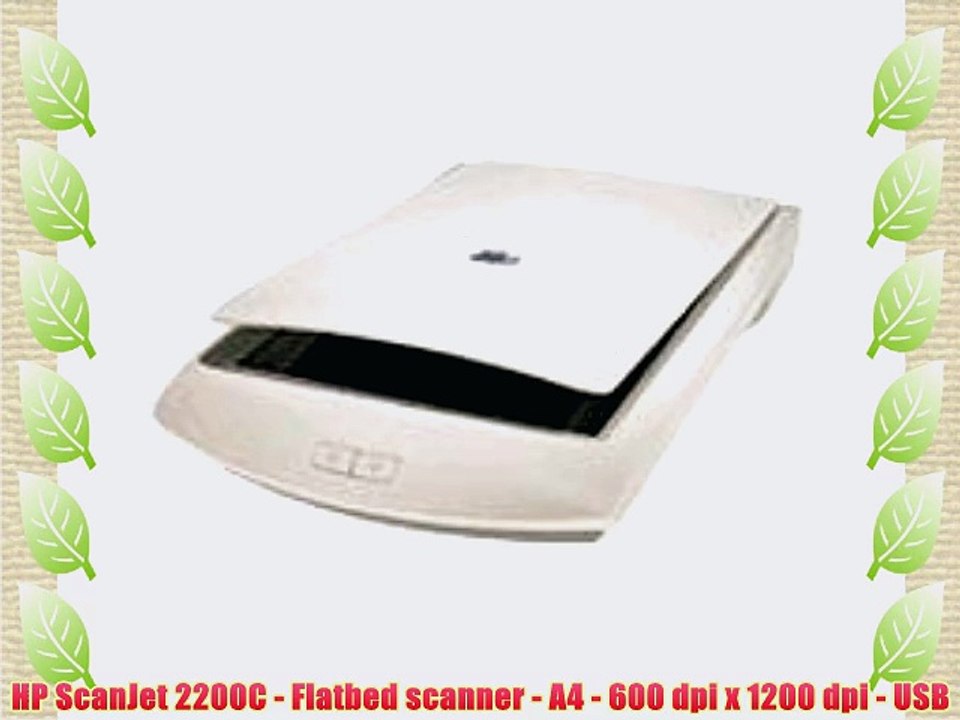 HP ScanJet 2200C - Flatbed scanner - A4 - 600 dpi x 1200 dpi - USB ...