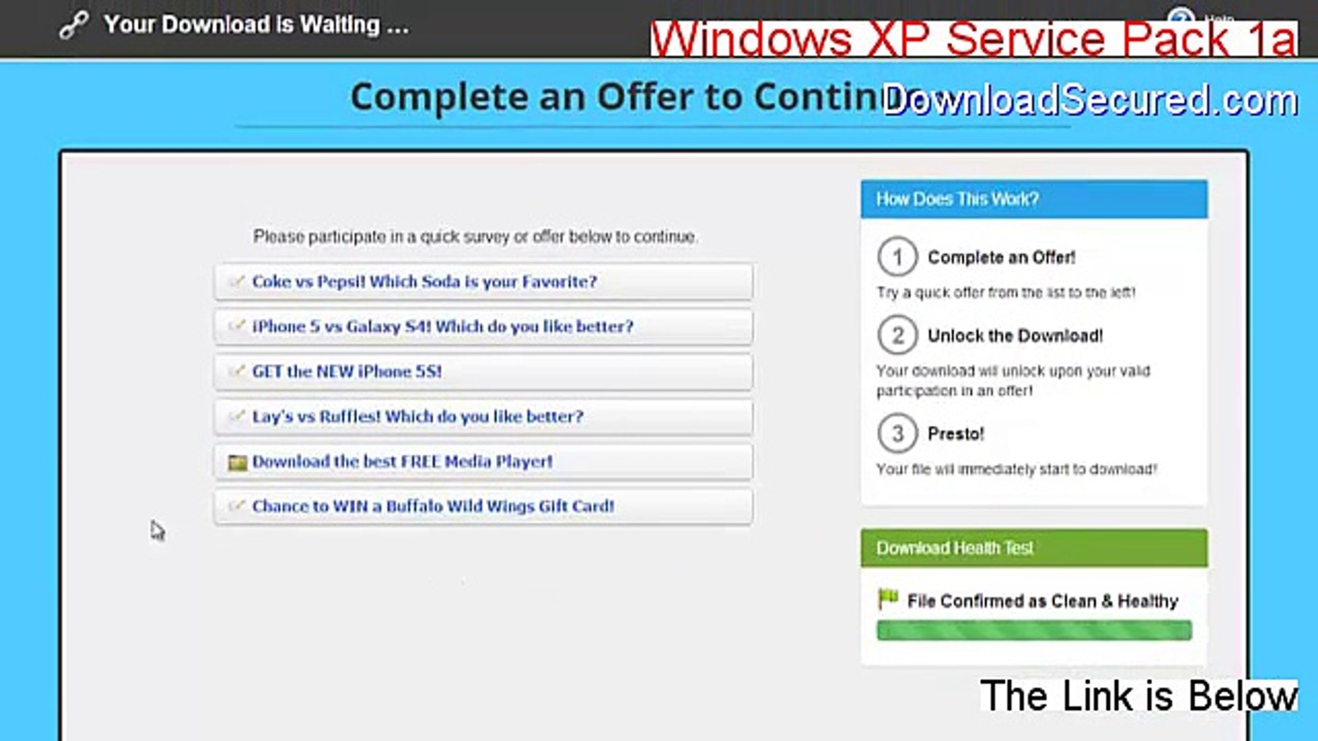 Install Xp Service Pack 1