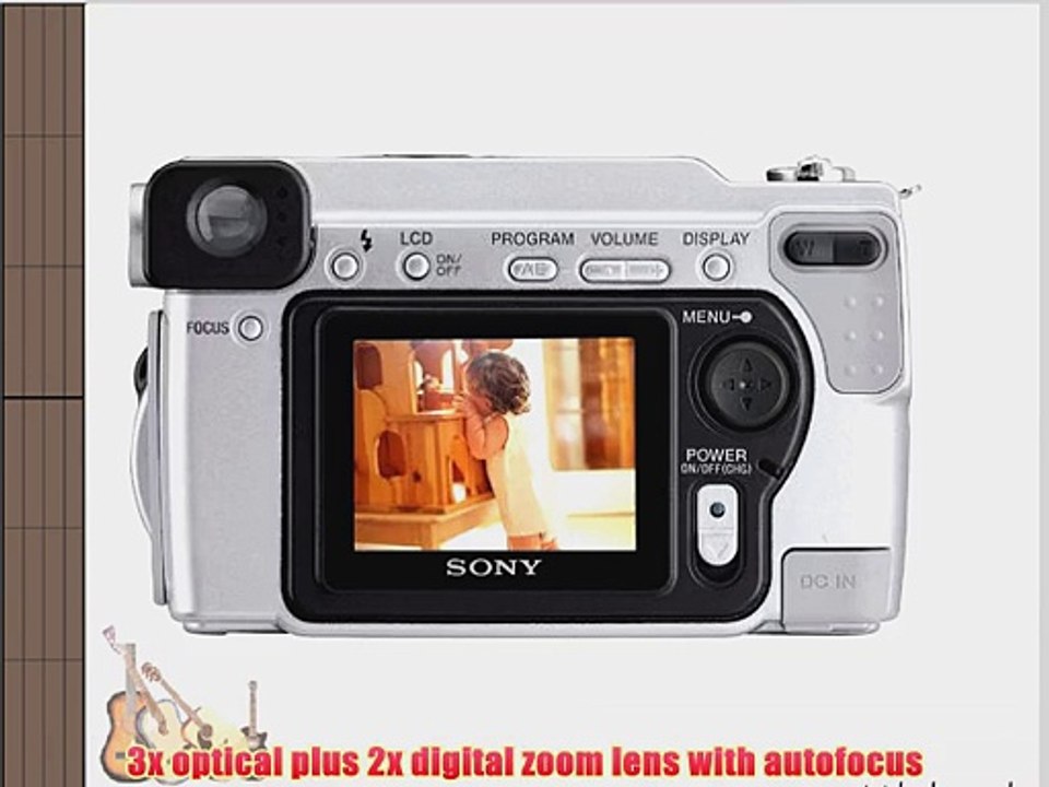Sony DSC-S70 Cyber-shot 3.2MP Digital Camera with 3x Optical Zoom ...