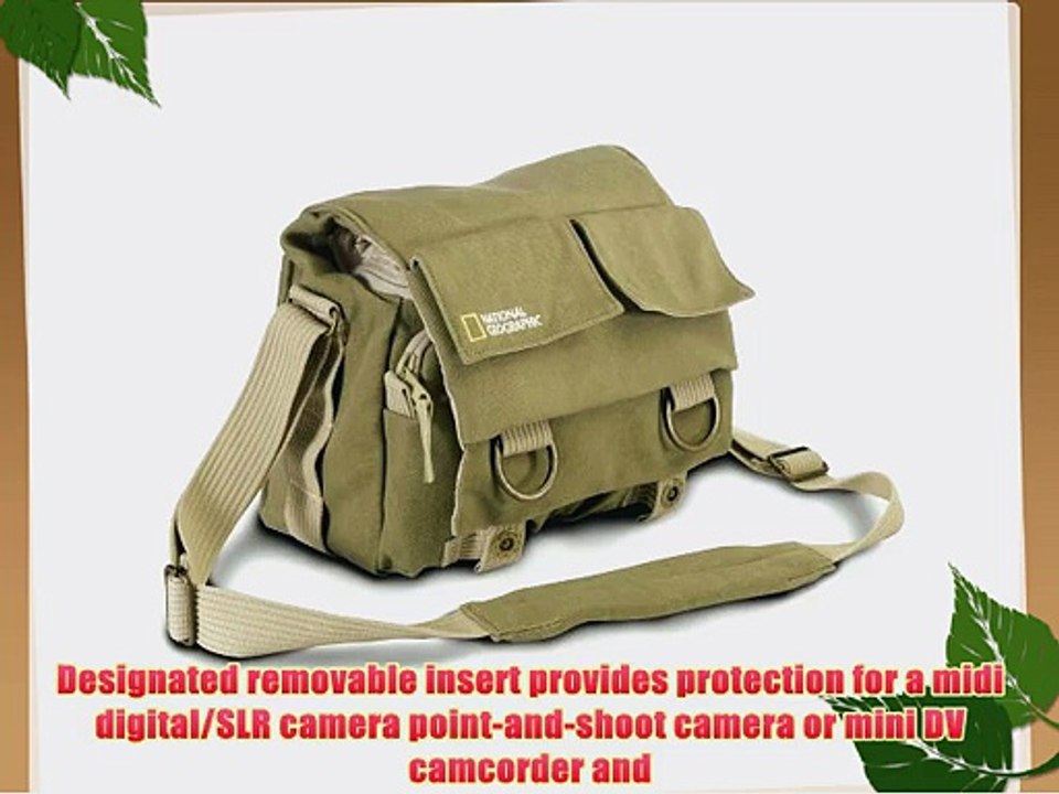 National Geographic NG 2345 Earth Explorer Midi Shoulder Bag - video ...