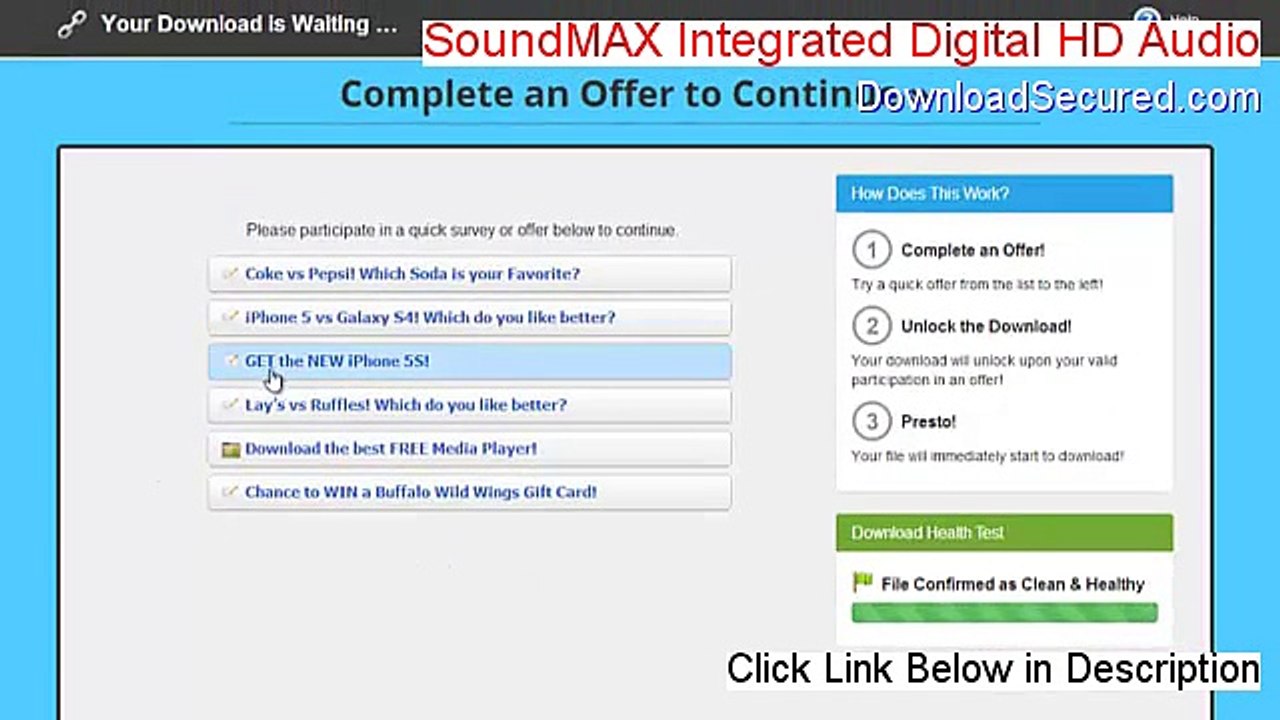 SoundMAX Integrated Digital HD Audio Serial (Download Now 2015) - video ...