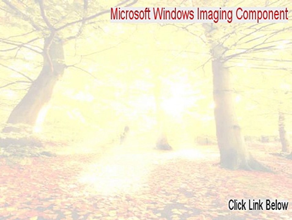 Microsoft Windows Imaging Component (32-bit) Free Download - microsoft ...