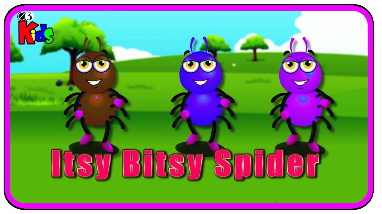 Incy Wincy Spider Nursery Rhymes Collection Songs For kids HD - video ...
