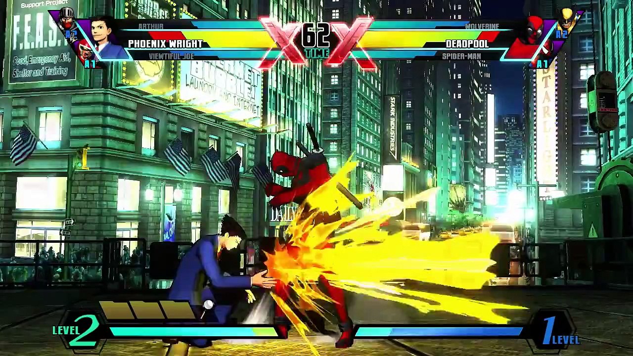 Trailer - Ultimate Marvel vs. Capcom 3 (Phoenix Wright) - Vidéo Dailymotion