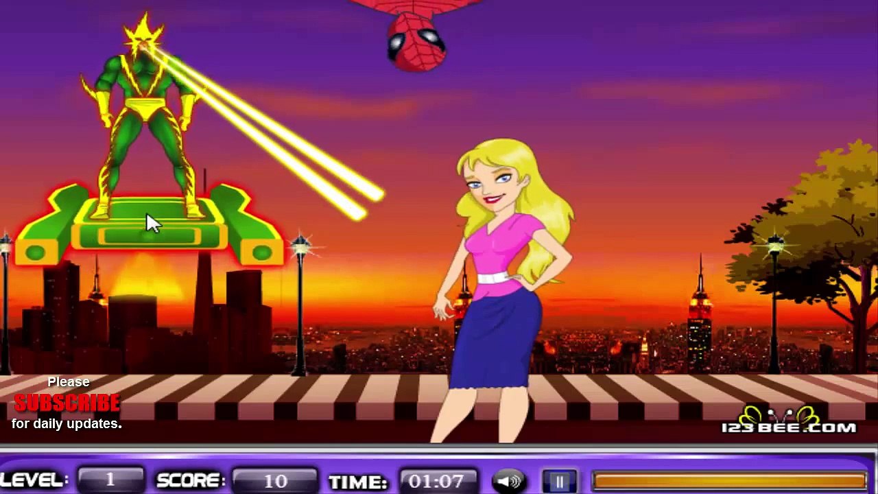 Kissing game - Spiderman Kiss game for kids - Free games online - video ...