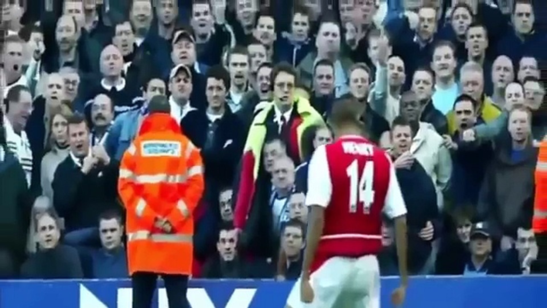 Thierry Henry Slide Celebration