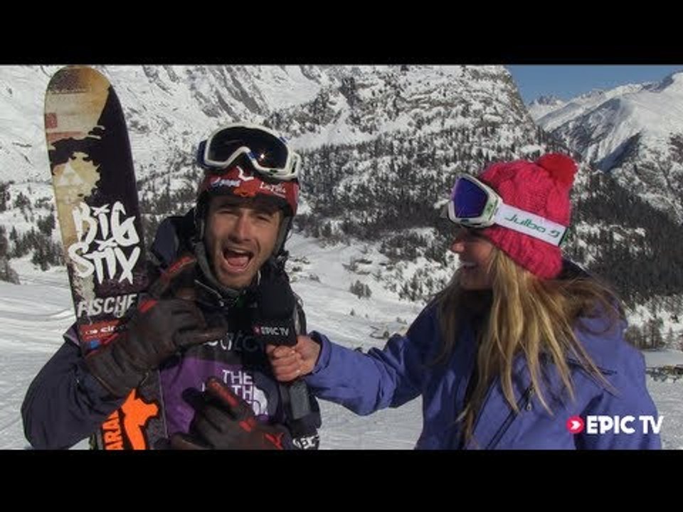Freeride World Tour interview - Courmayeur 2013 highlights - rider ...