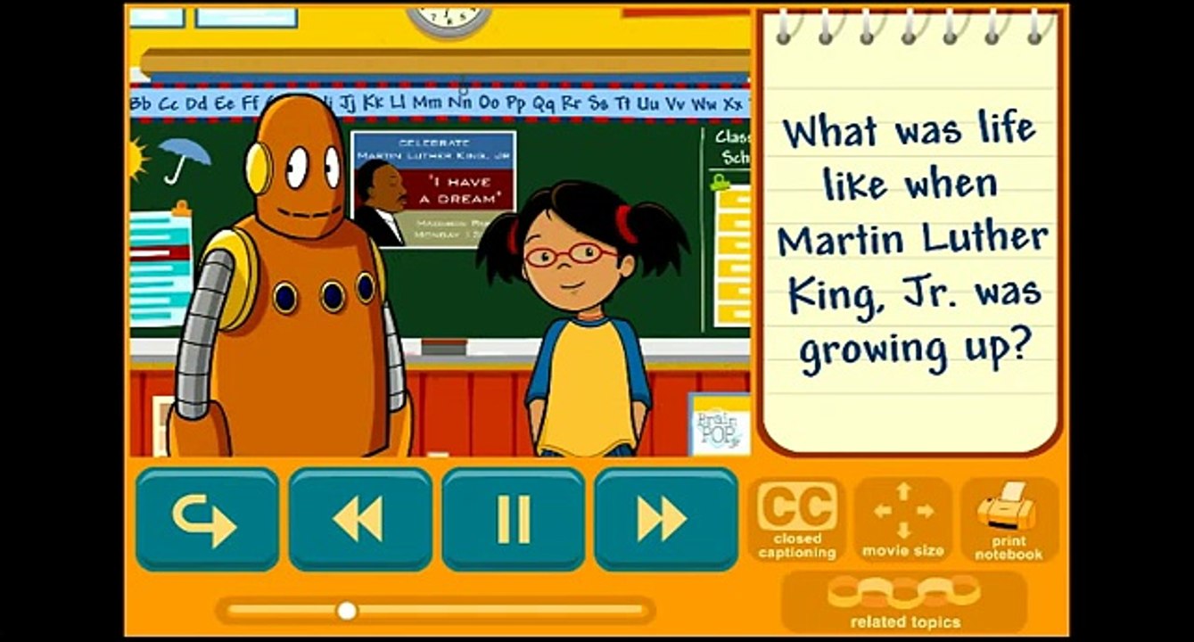MARTIN LUTHER KING, JR.: Brainpop Jr. - video Dailymotion