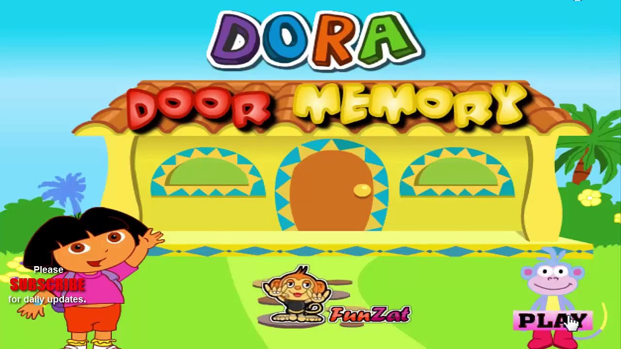 Đ Dora the explorer Game - Dora hide and seek matching memory game ...