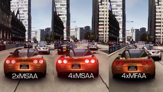 NVIDIA MFAA Comparison in GRID 2 2x MSAA vs 4x MSAA vs 4x MFAA - video ...